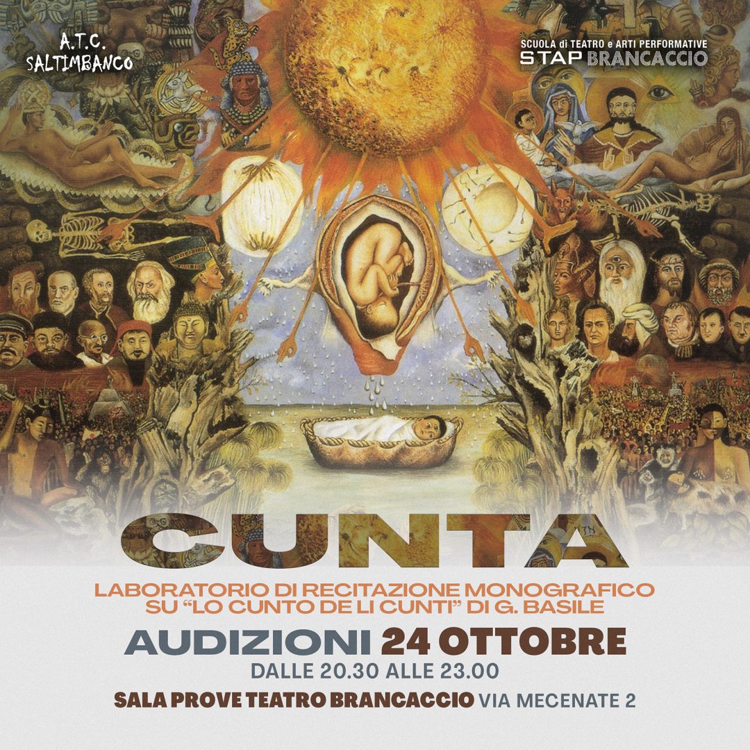 LABORATORIO DI RECITAZIONE MONOGRAFICO "CUNTA" - Stap Brancaccio